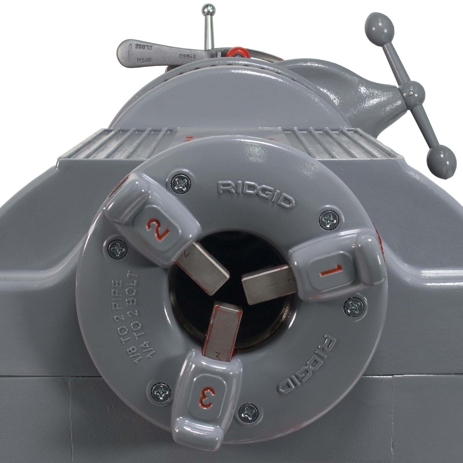 Reconditioned RIDGID 535 V2 Pipe Threading Machine With 811a Die Head ...